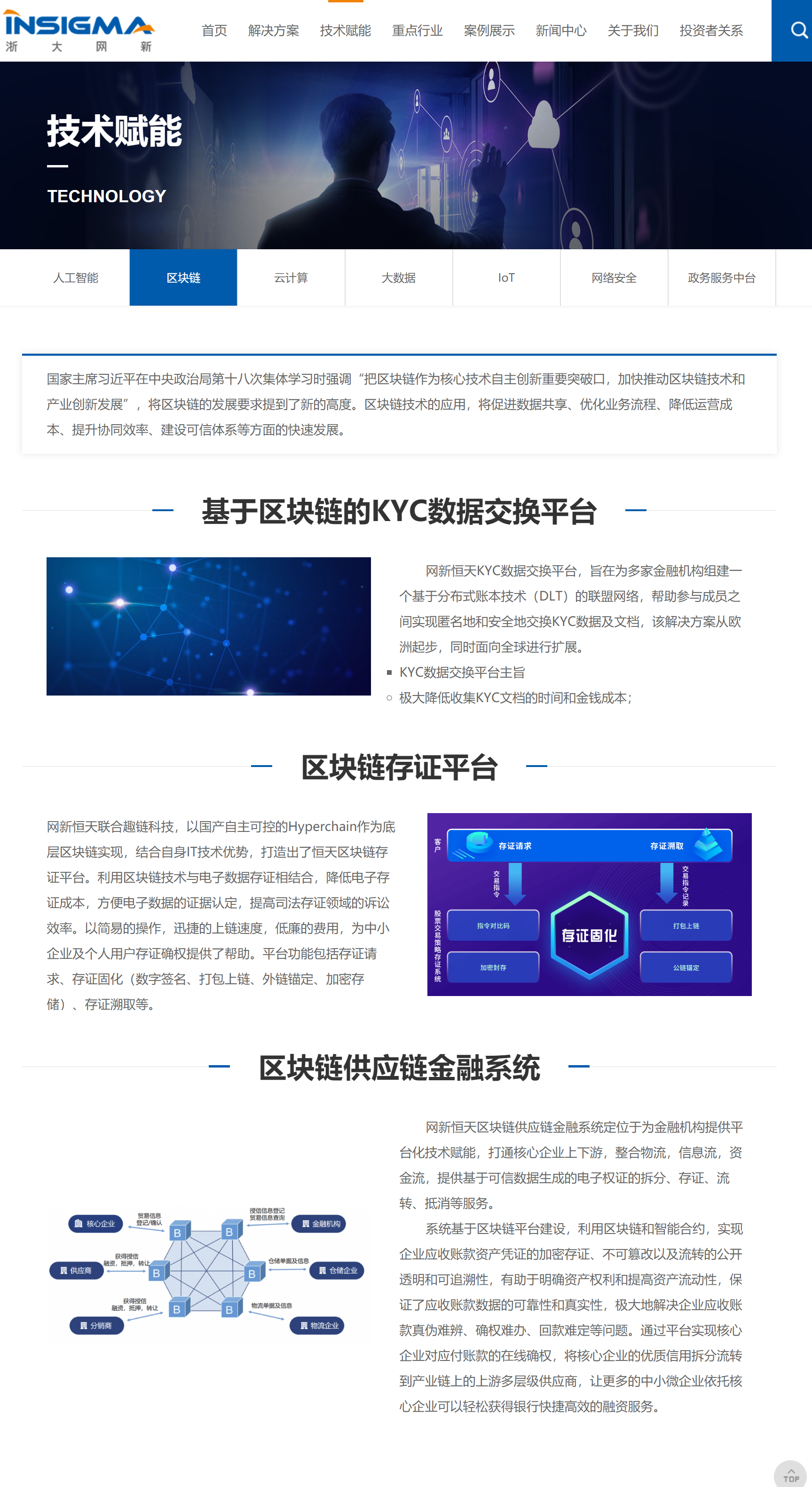 浙大网新区块链平台
